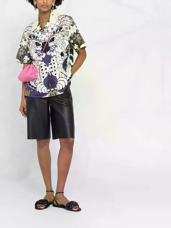 Valentino Garavani Arazzo-print Sequined Shirt