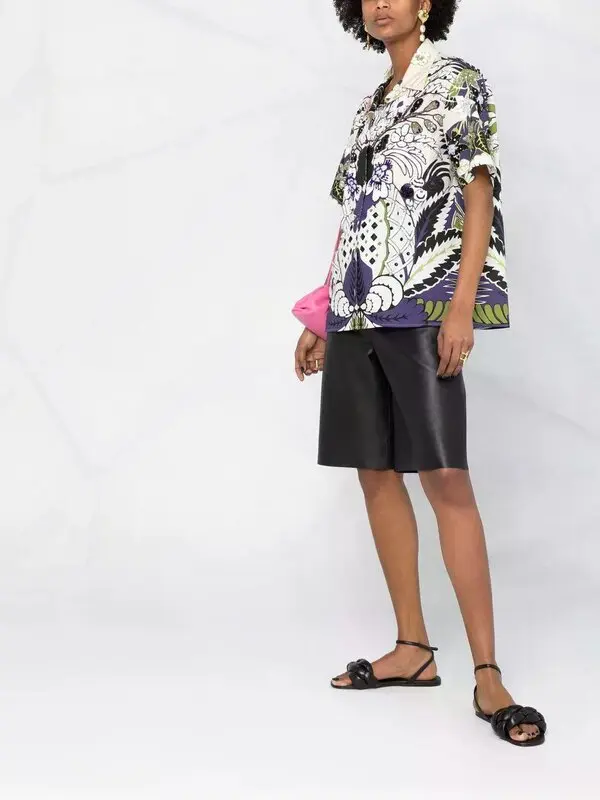 Valentino Garavani Arazzo-print Sequined Shirt