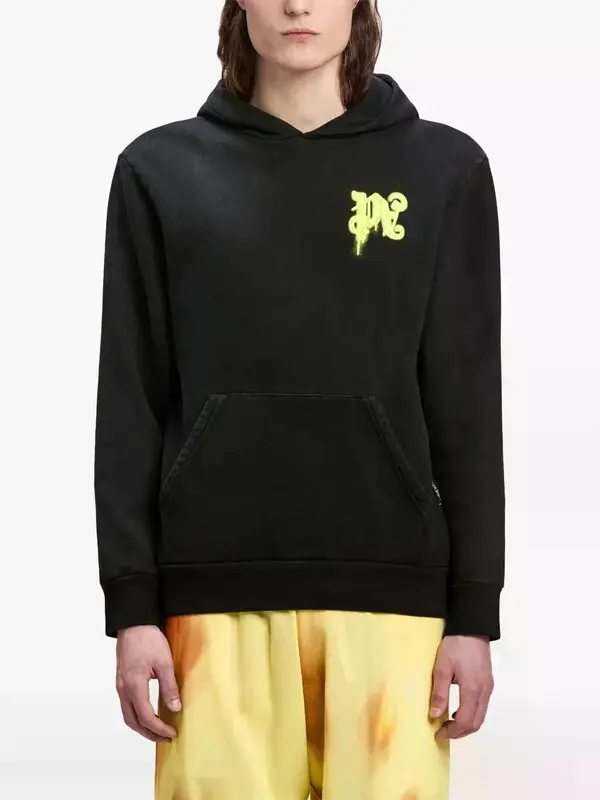 Palm Angels Thinking Pencil Cotton Hoodie