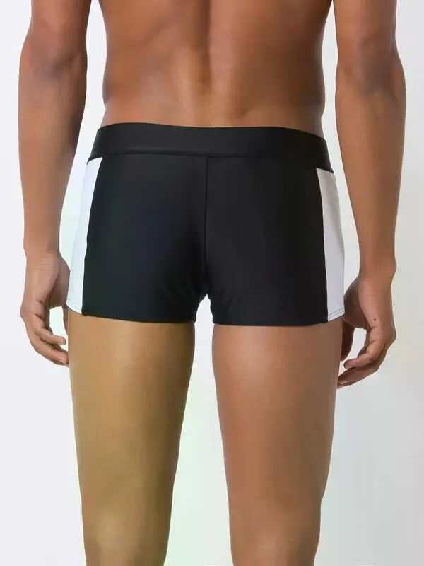 AMIR SLAMA Mesh Panelled Swim Trunks