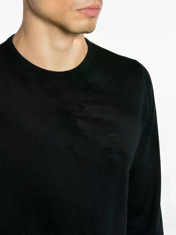 John Smedley Crew-neck Wool Jumper