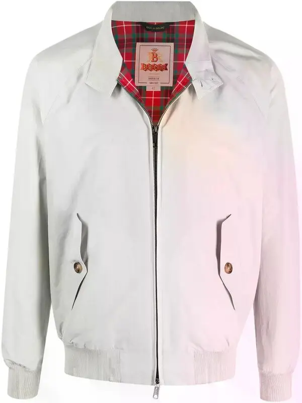 BARACUTA G9 Harrington Bomber Jacket - Grey