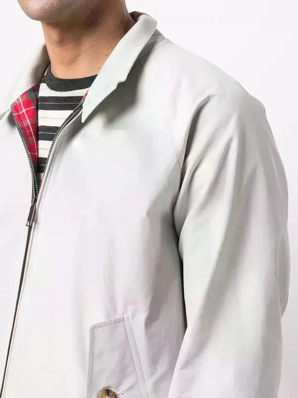 BARACUTA G9 Harrington Bomber Jacket - Grey