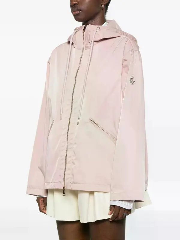 Moncler Cassiopea Hooded Jacket - Pink