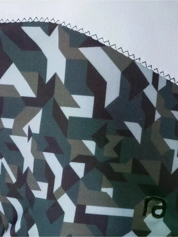 AMIR SLAMA Geometric Print Trunks