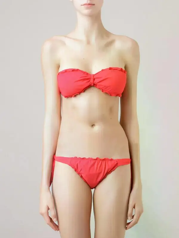 AMIR SLAMA Bandeau Bikini Top