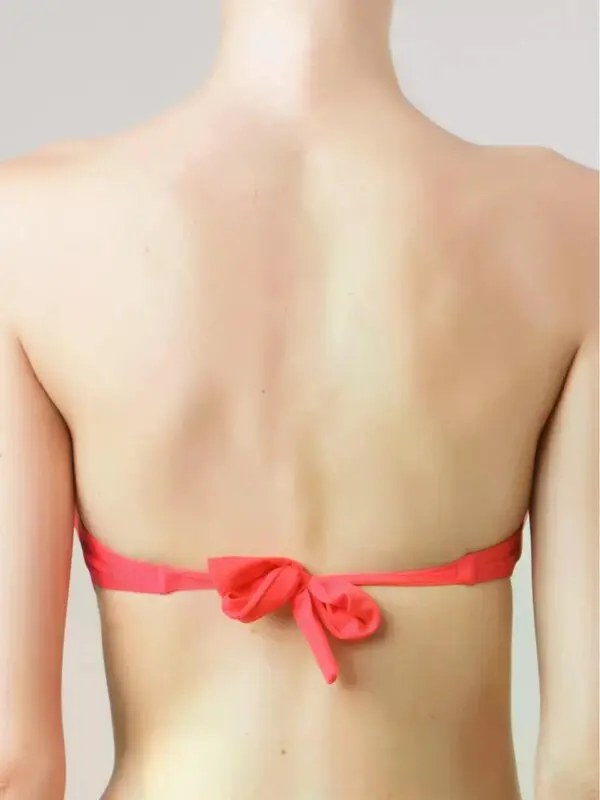 AMIR SLAMA Bandeau Bikini Top