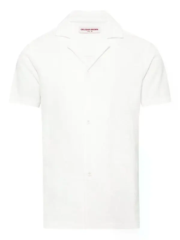 Orlebar Brown Howell Organic Cotton Shirt - White
