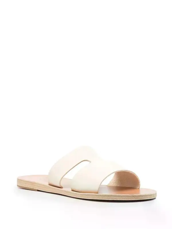ANCIENT GREEK SANDALS Apteros Leather Sandals - Neutrals