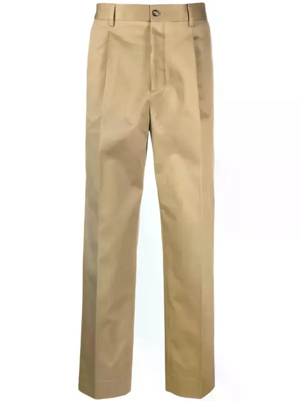 DELL'OGLIO Straight-leg Tailored Trousers