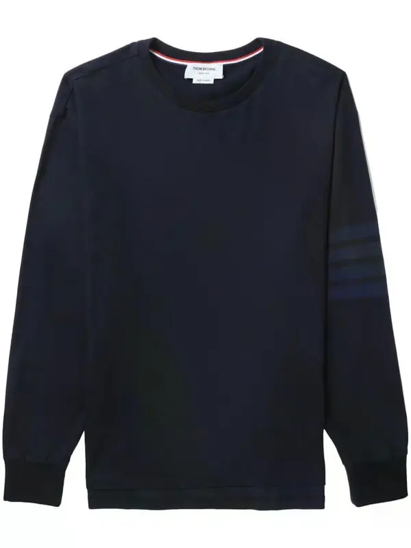 Thom Browne 4-bar Stripe Cotton T-shirt