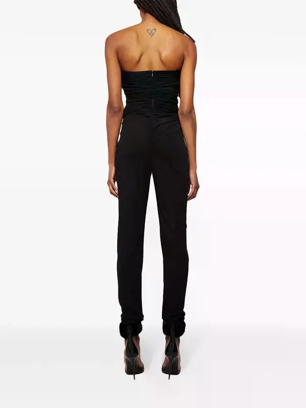 Saint Laurent Strapless Skinny Jumpsuit