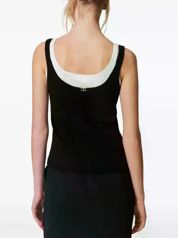 TWINSET Fitted Knit Top