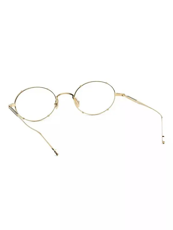 Matsuda Round-frame Glasses - Gold