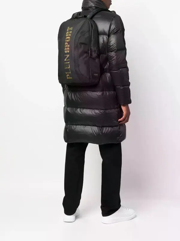 PLEIN SPORT Logo-print Backpack