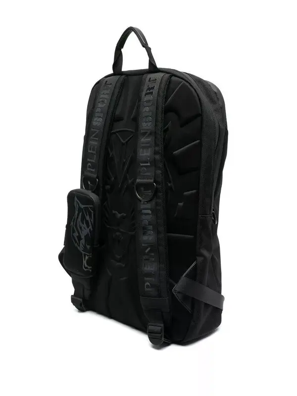 PLEIN SPORT Logo-print Backpack