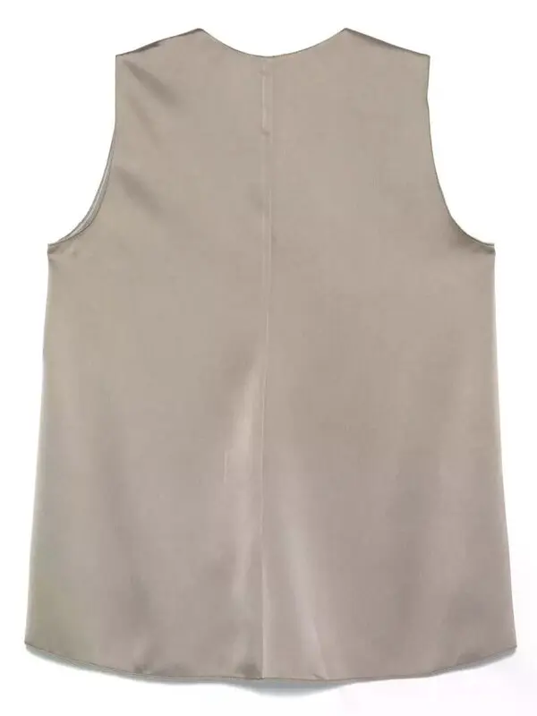 BLANCA VITA Satined Blouse