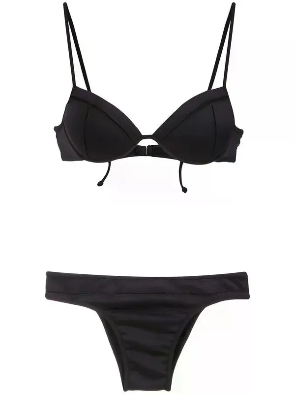 AMIR SLAMA Push-up Bikini Set - Black