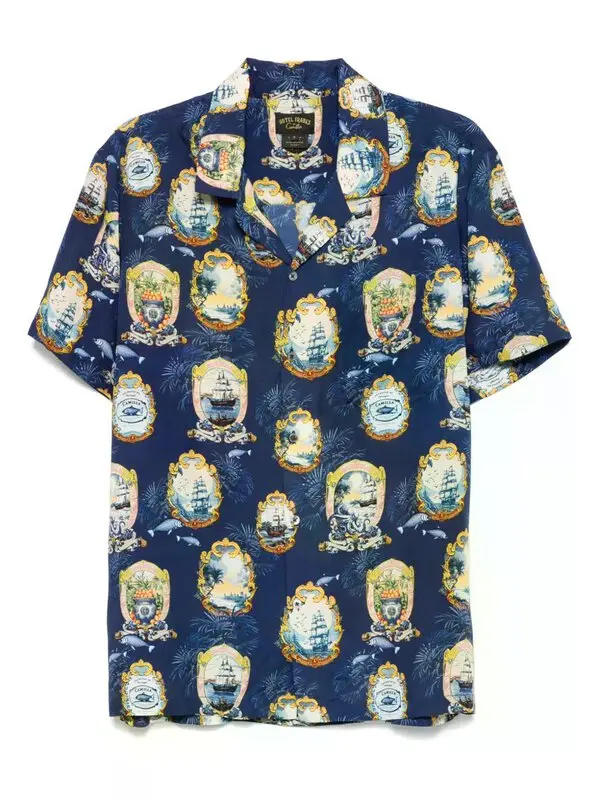 Camilla Camp-collar Shirt