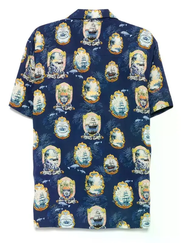 Camilla Camp-collar Shirt