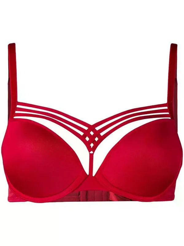 Marlies Dekkers Dame De Paris' Push Up Bra - Red