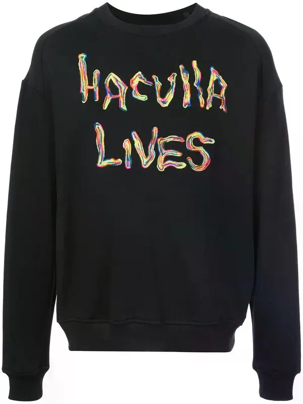HACULLA. Oversized Back Print Sweatshirt