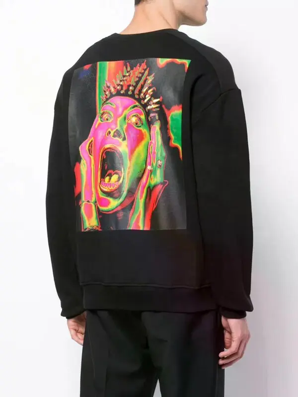 HACULLA. Oversized Back Print Sweatshirt