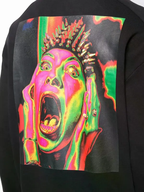 HACULLA. Oversized Back Print Sweatshirt