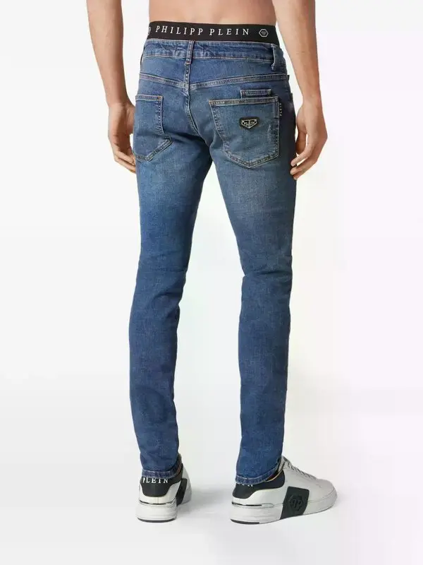 Philipp Plein Straight-cut Jeans