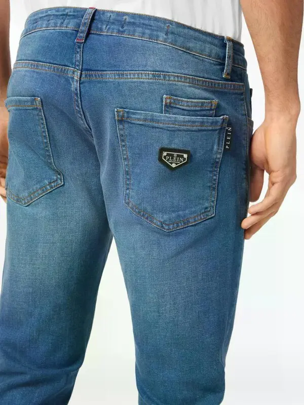 Philipp Plein Straight-cut Jeans
