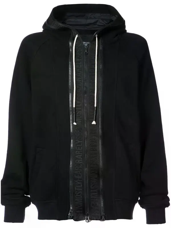 MOSTLY HEARD RARELY SEEN Zip Front Hoodie
