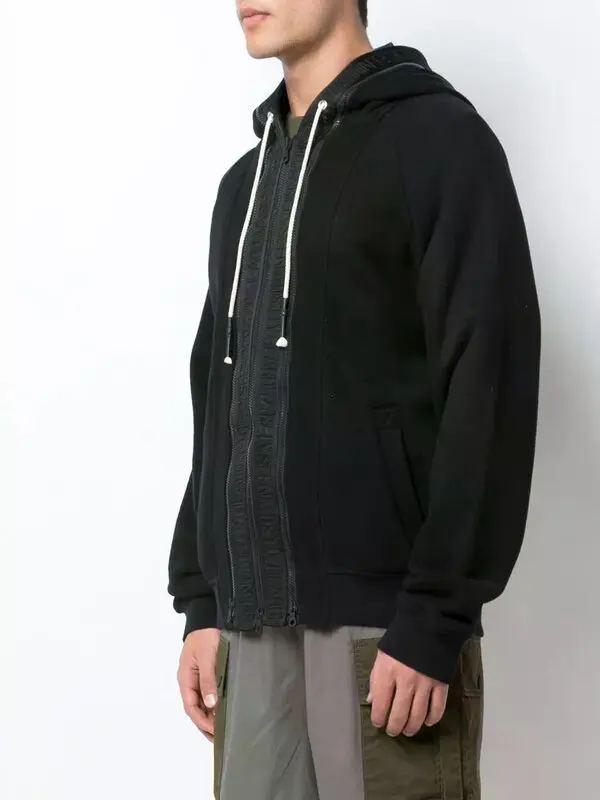MOSTLY HEARD RARELY SEEN Zip Front Hoodie