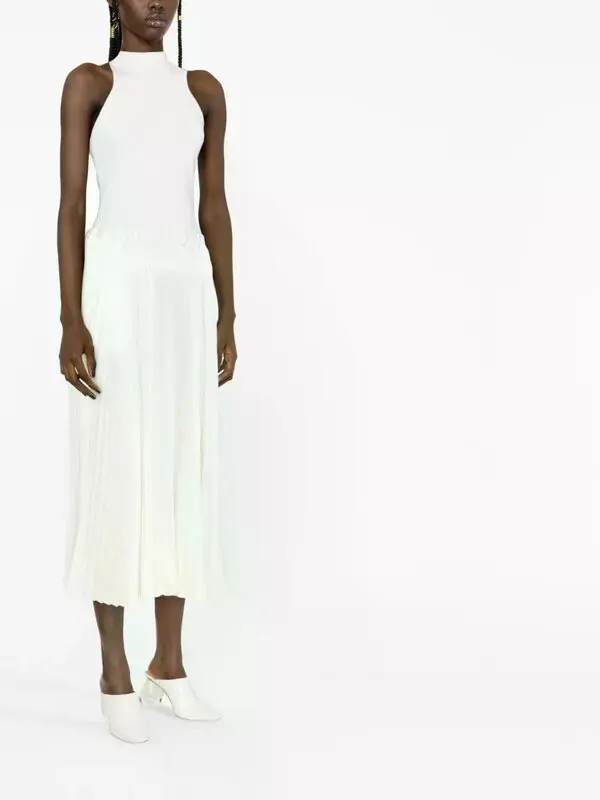 JIL SANDER Pleated Mid-length Skirt