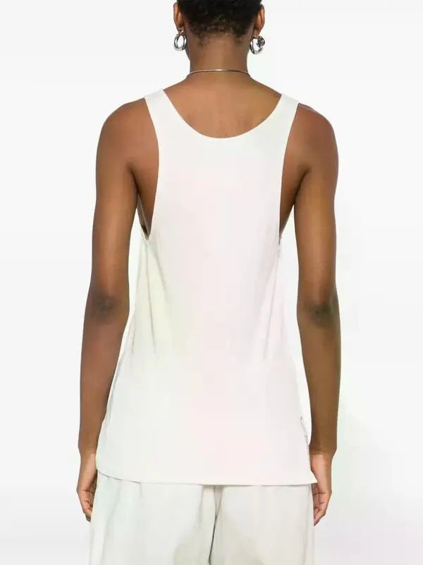 MAISON MARGIELA Logo-print Tank Top