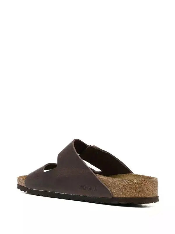 BIRKENSTOCK Arizona Leather Sandals - Brown