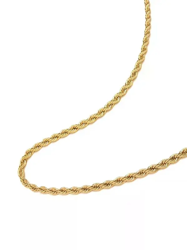 NIALAYA JEWELRY Polished Rope Chain Necklace