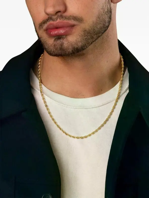 NIALAYA JEWELRY Polished Rope Chain Necklace