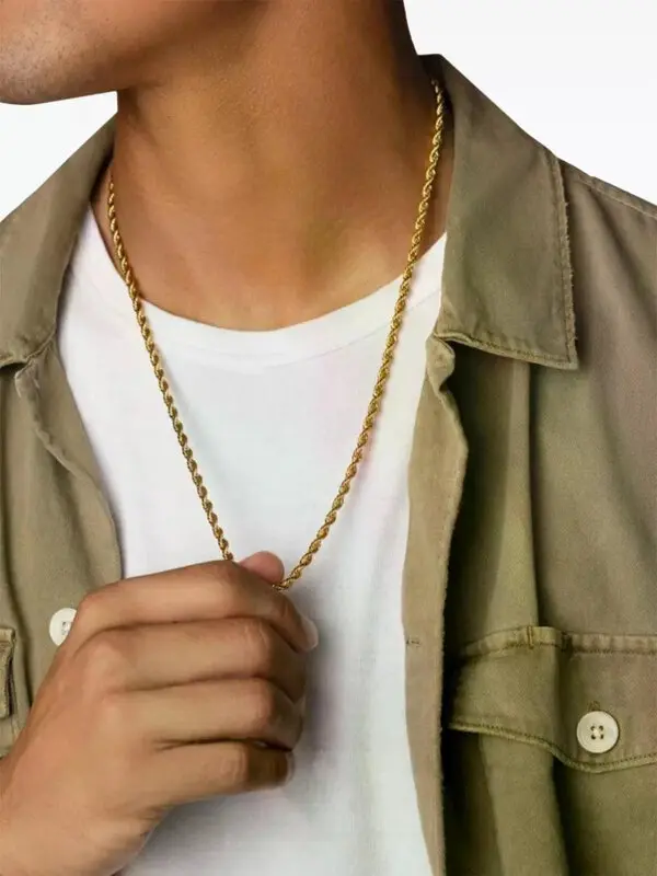 NIALAYA JEWELRY Polished Rope Chain Necklace