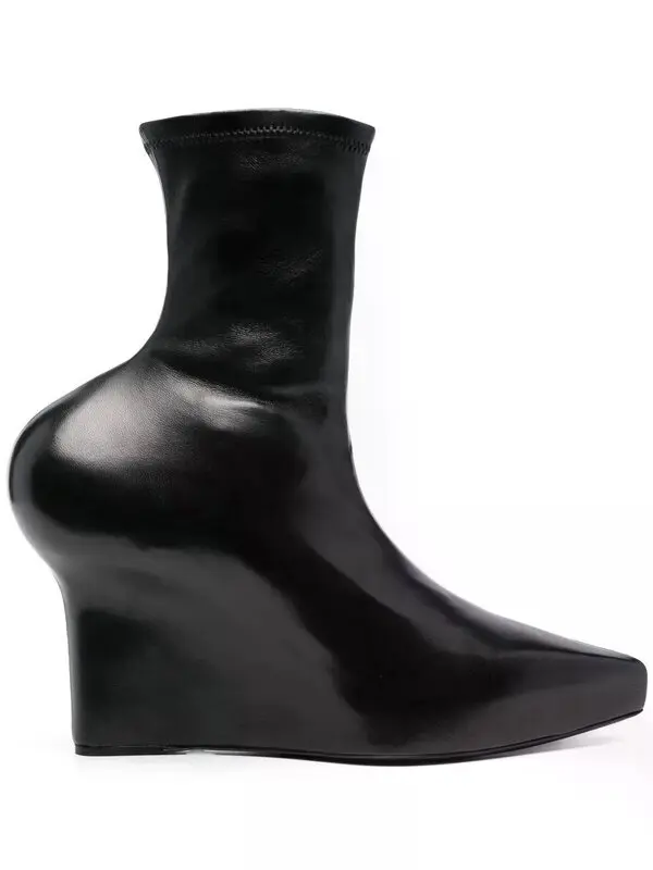 Givenchy Sculpted-detail 120mm Ankle Boots