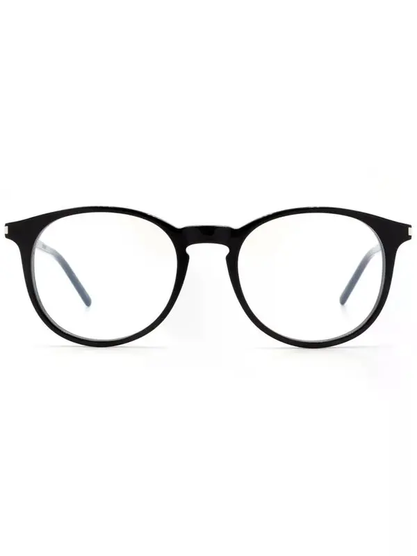 Saint Laurent Round-frame Glasses - Black
