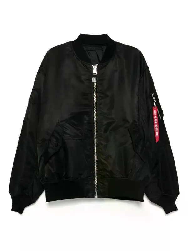MASTERMIND WORLD X Alpha Industries Bomber Jacket - Black