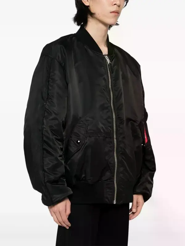 MASTERMIND WORLD X Alpha Industries Bomber Jacket - Black