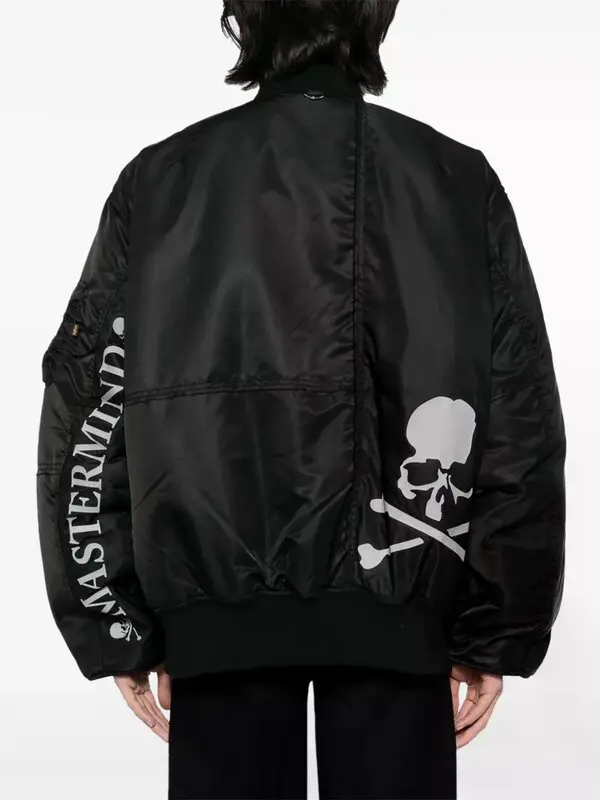 MASTERMIND WORLD X Alpha Industries Bomber Jacket - Black