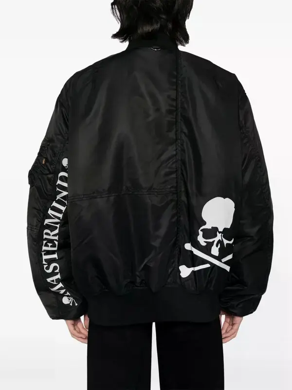 MASTERMIND WORLD X Alpha Industries Bomber Jacket - Black