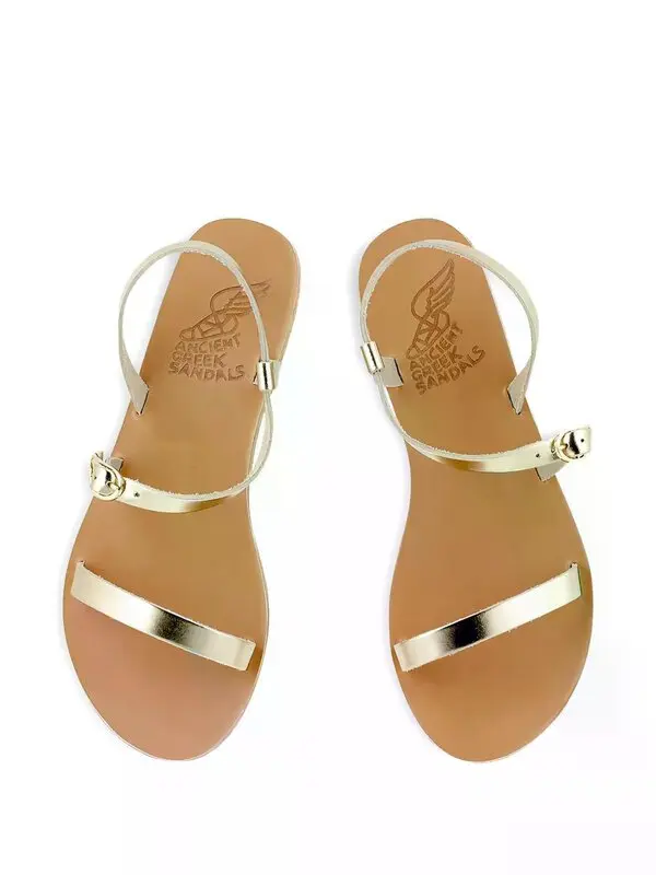 ANCIENT GREEK SANDALS Niove Flat Sandals - Gold