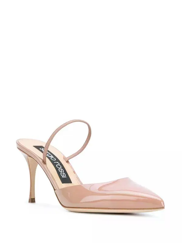 SERGIO ROSSI Godiva 75mm Pumps - Neutrals