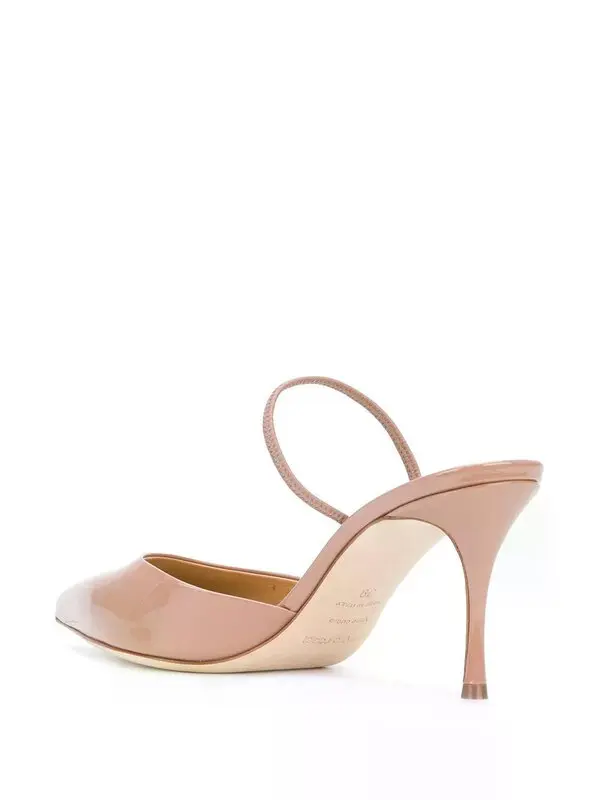 SERGIO ROSSI Godiva 75mm Pumps - Neutrals