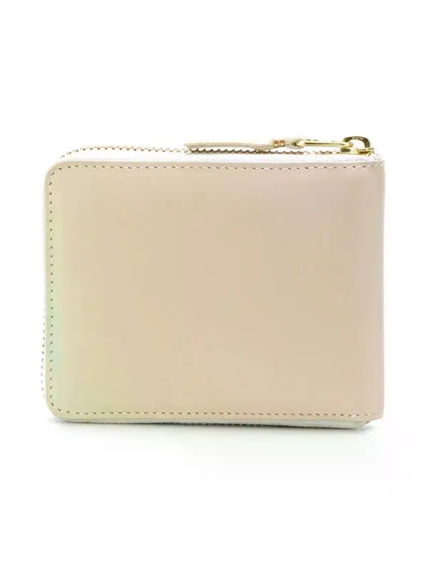 Comme Des Garçons Classic Zip Around Wallet - Neutrals