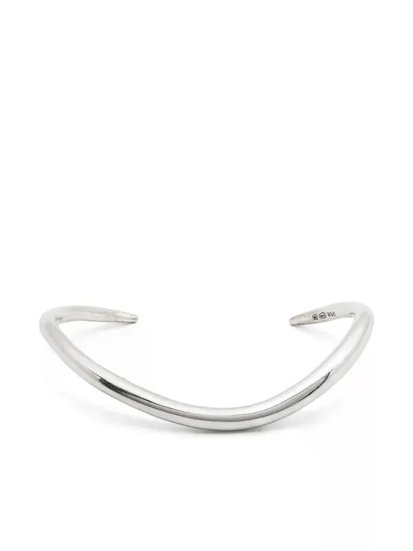 WOUTERS & HENDRIX Wavy Bangle Bracelet
