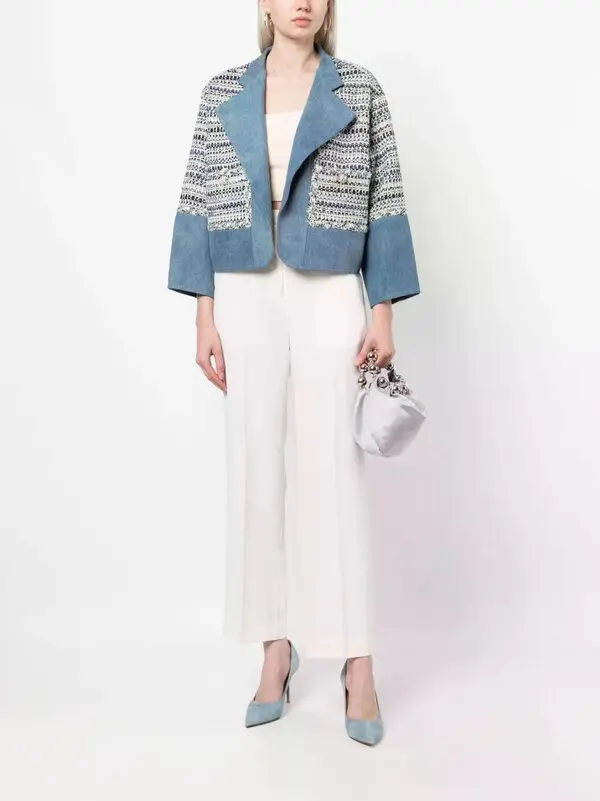 EDWARD ACHOUR PARIS Knitted Open-front Jacket